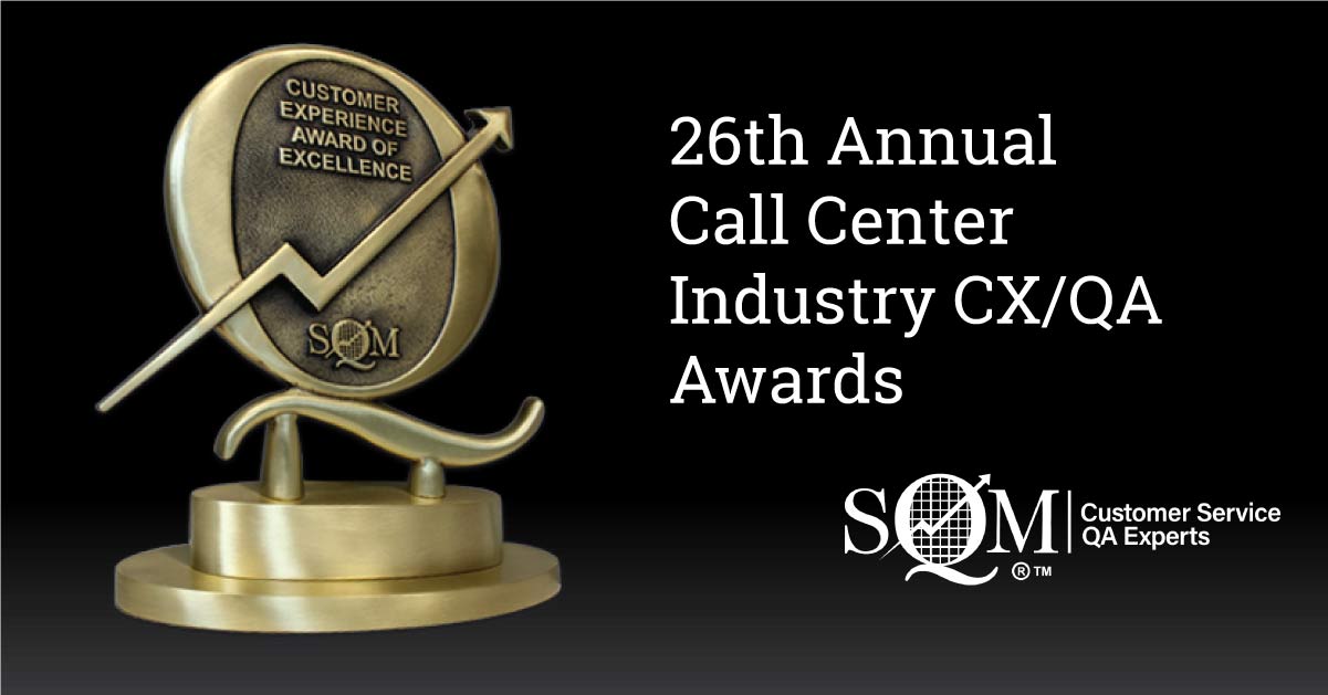 SQM’s 26th Annual Call Center Industry Awards Conference