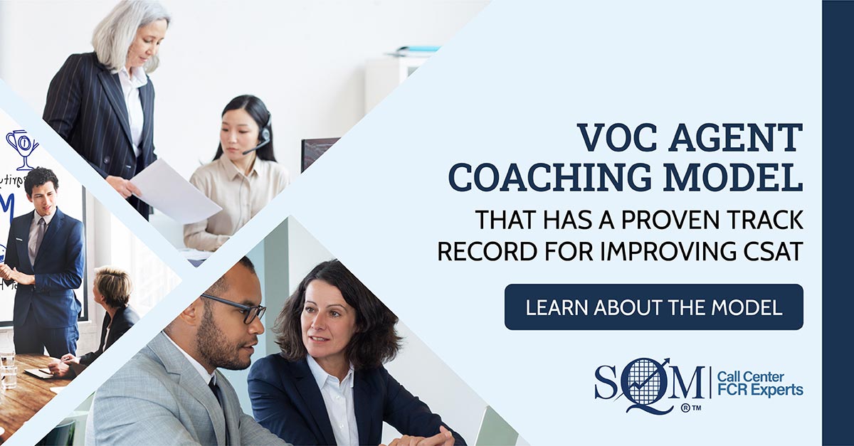 Agent Coaching Model with a Proven Track Record