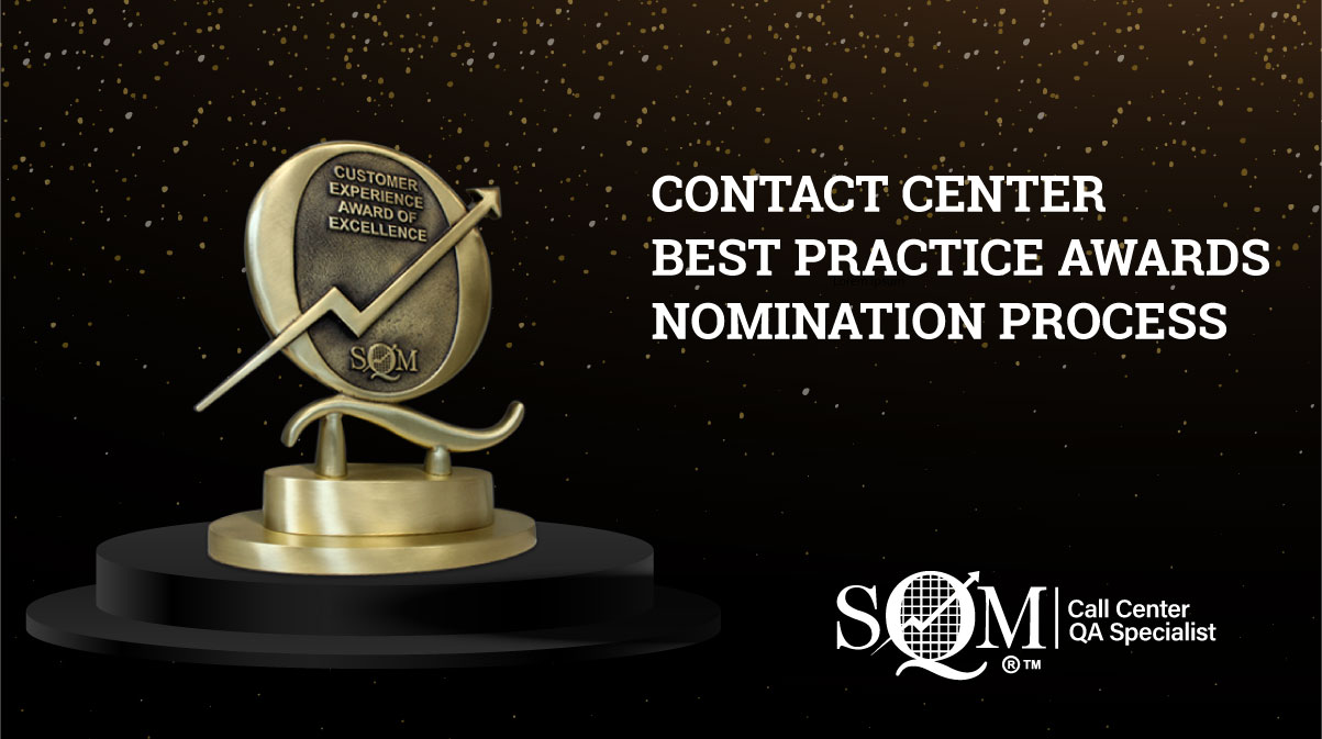 Contact Center CSAT Best Practice Awards Nominations