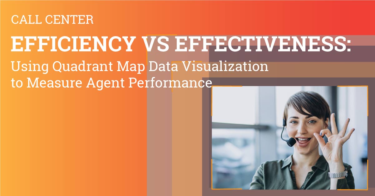 Using Quadrant Map Data to Measure Agent Performance